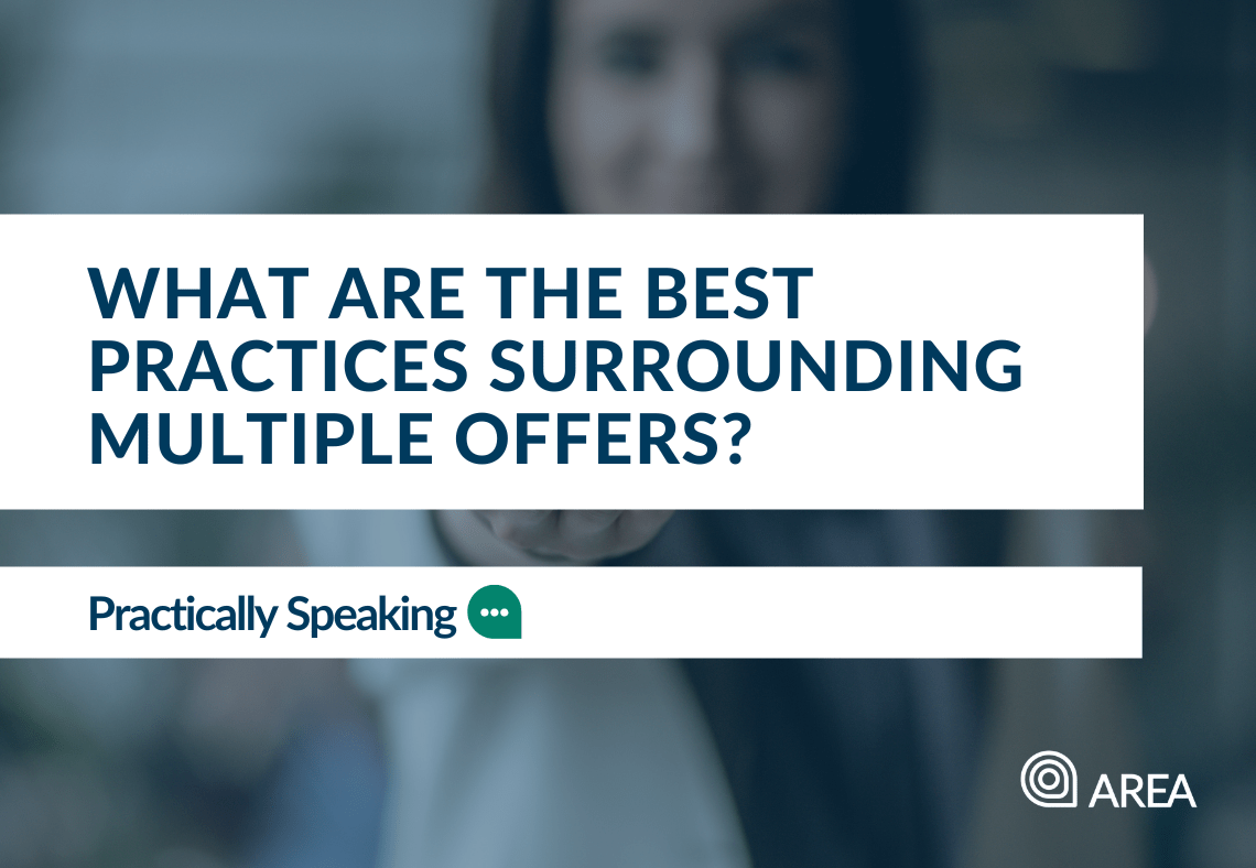 What Are The Best Practices Surrounding Multiple Offers 